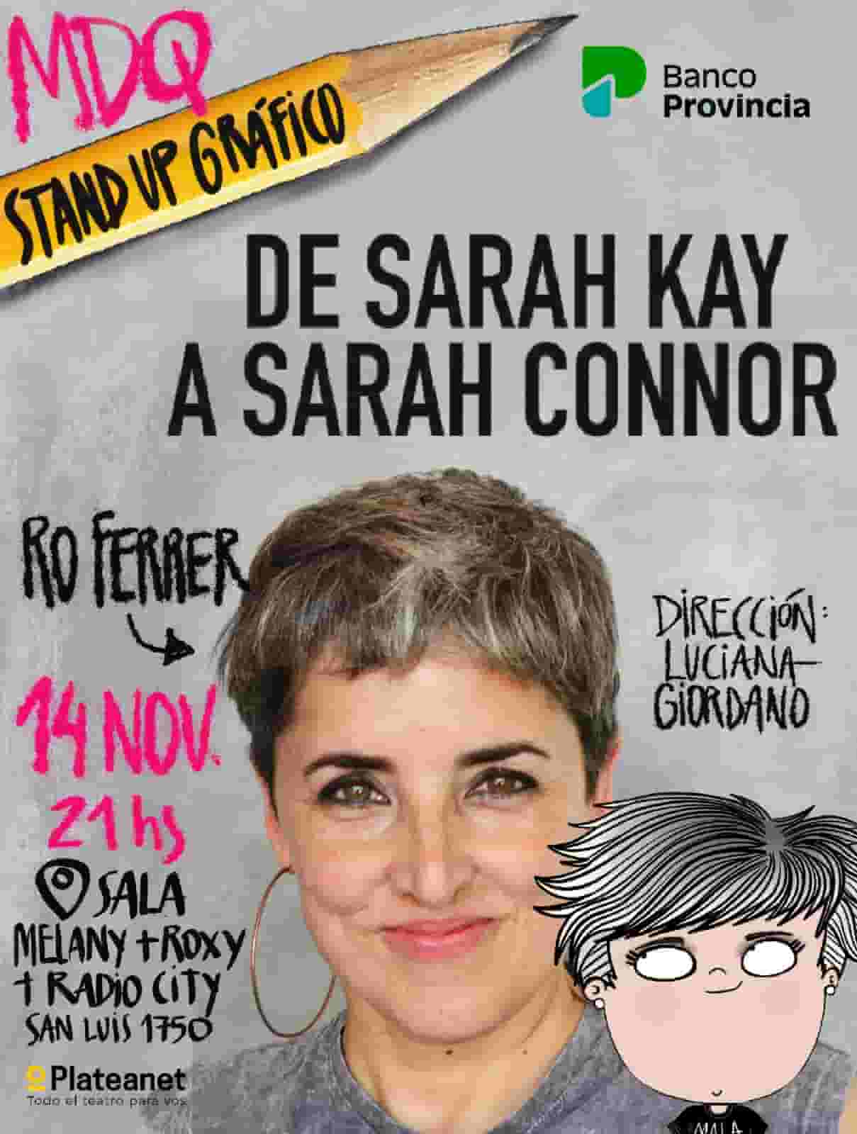 La artivista Ro Ferrer llega con su primer stand up gráfico “De Sarah ...